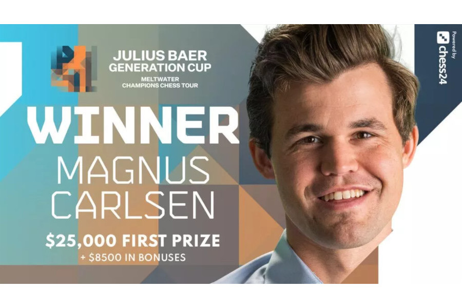Magnus Carlsen ha ganado la Generation Cup | ChessBase
