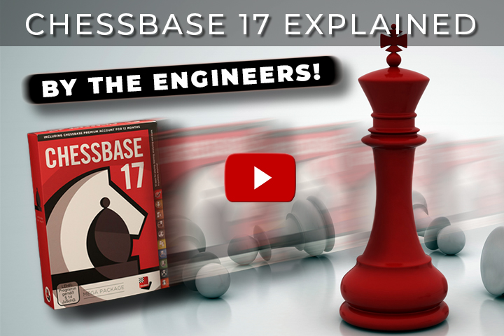 ChessBase 17, vídeo explicativo: la belleza de las partidas | ChessBase