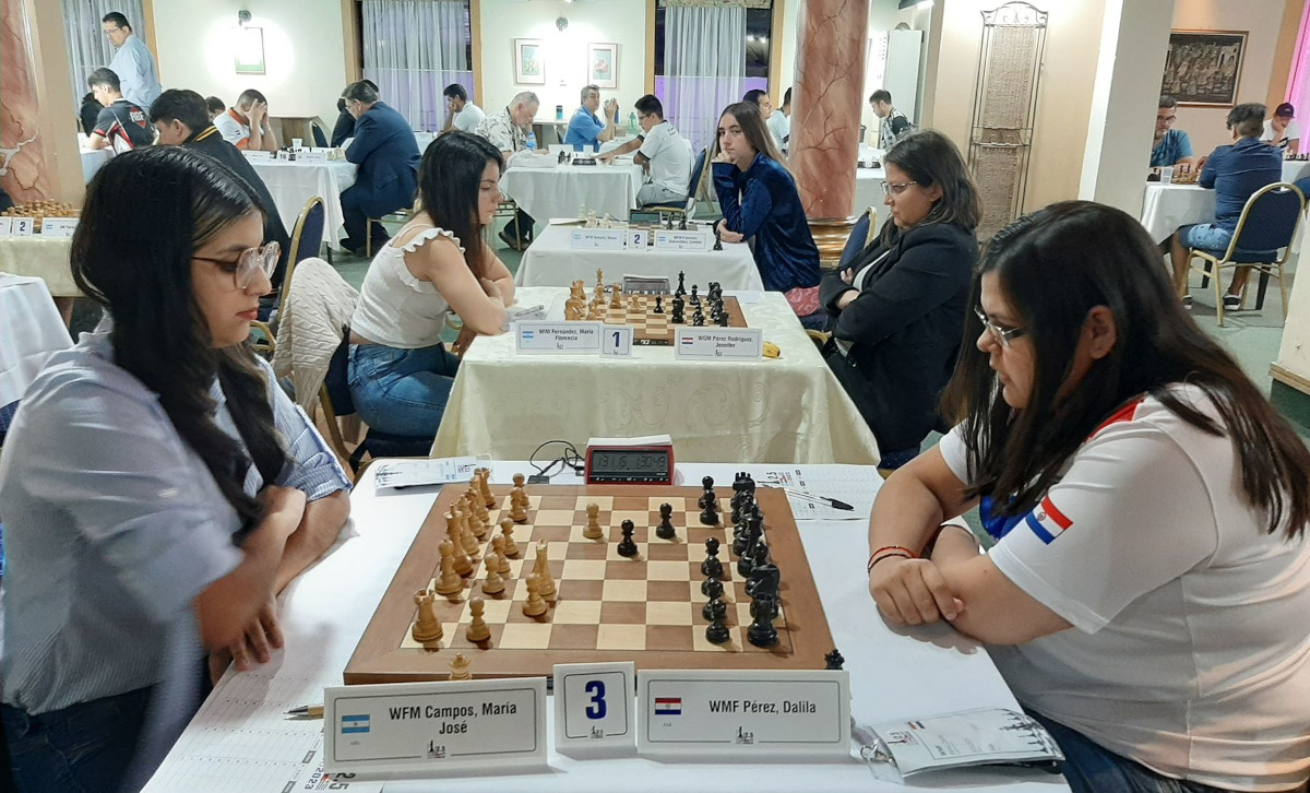 Tres líderes en el Absoluto del Zonal en Asunción | ChessBase