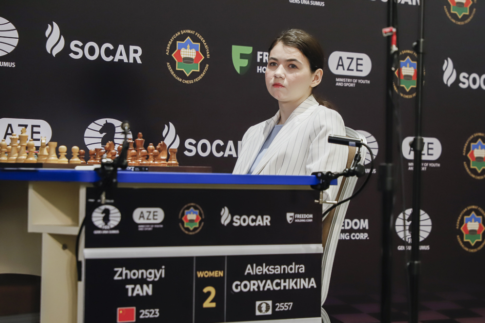 Copa del Mundo:cuartos de final absoluto y semifinales femenino, partida 1 | ChessBase