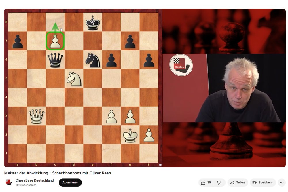 Golosinas de ajedrez, presentadas por Oliver Reeh | ChessBase