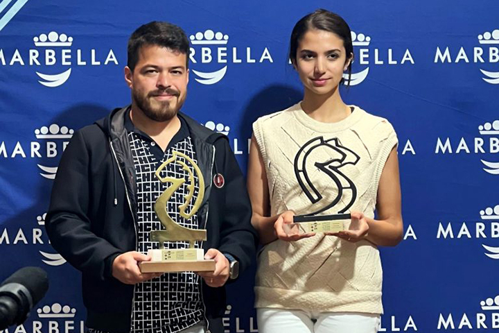 Eduardo Iturrizaga y Sarasadat Khademalsharieh Campeones de España 2023 ...