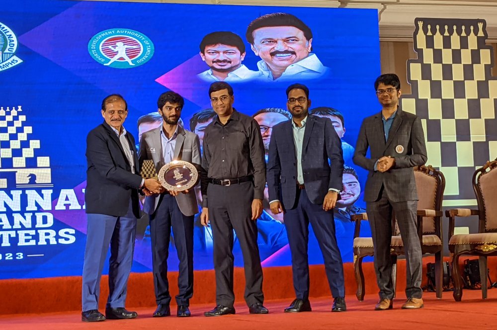 Gukesh gana el Chennai Masters 2023 | ChessBase