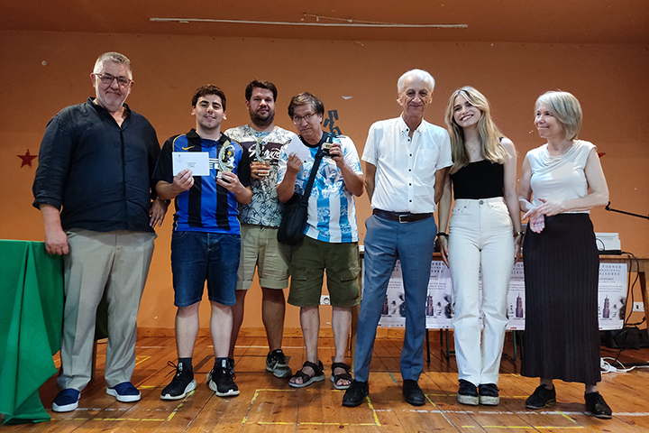 Pablo Glavina, ganador del XVII Torneo Internacional de Ajedrez de ...