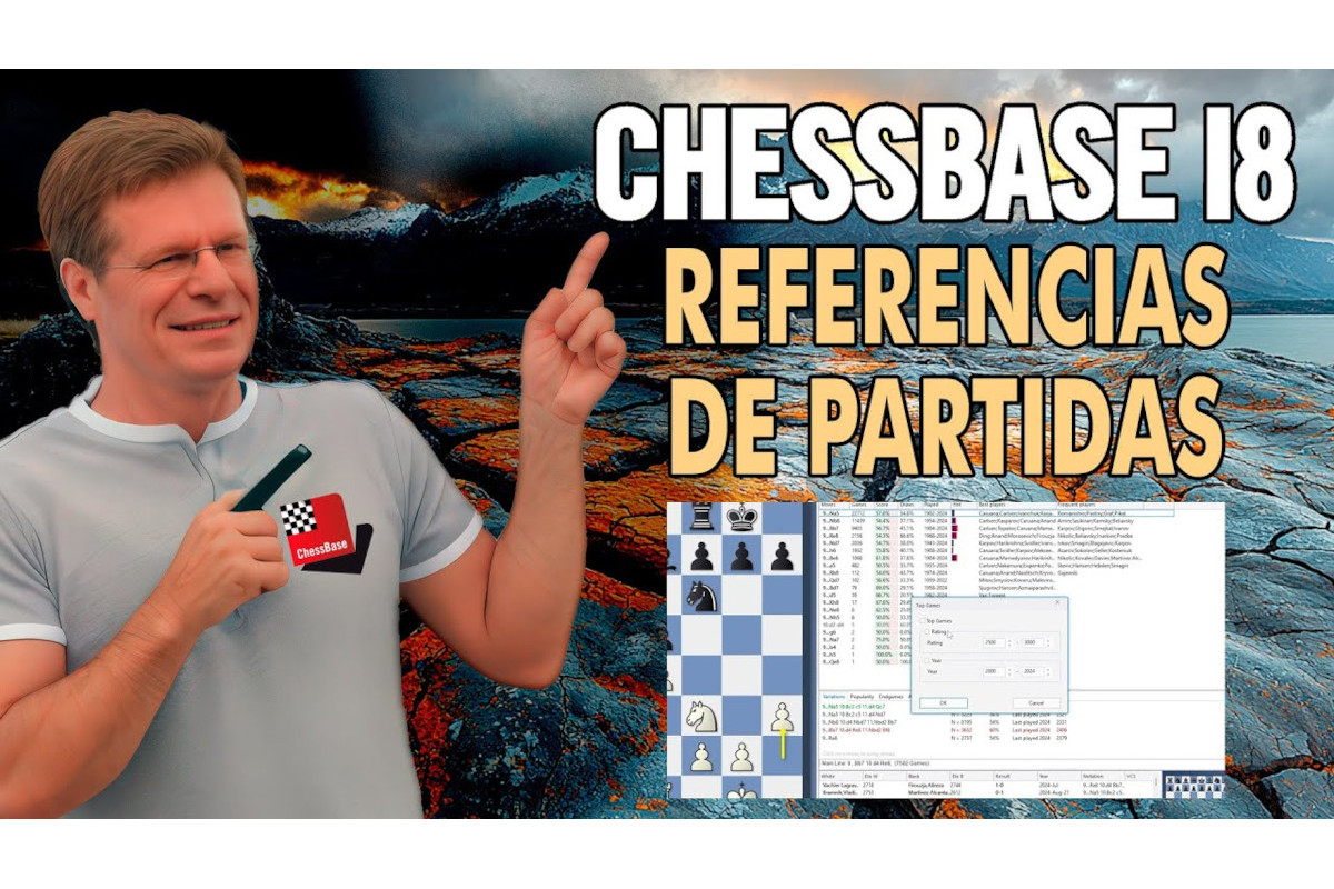 Tutorial Chessbase 18: Partidas de Referencia | ChessBase