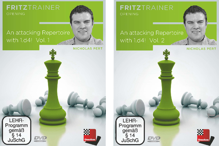 Nicholas Pert: An attacking repertoire with 1.d4 (vol. 1 y 2) | ChessBase