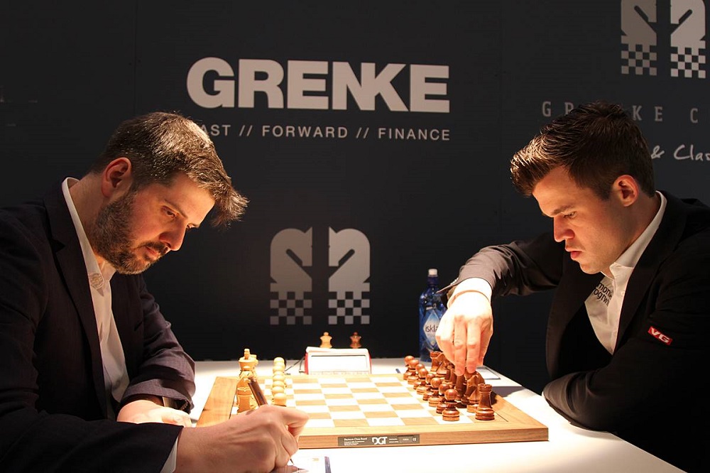 Otra partida brillante de Carlsen en la penúltima ronda del Grenke Classic | ChessBase