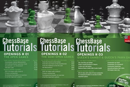 Oferta de la semana: tutoriales de aperturas 1-5 por EUR 29,90 | ChessBase